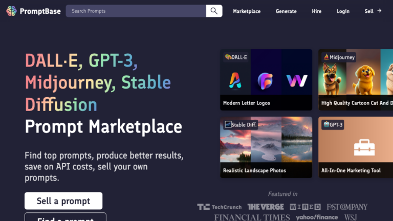 PromptBase - Kitools.org - die besten Tools mit künstlicher Intelligenz